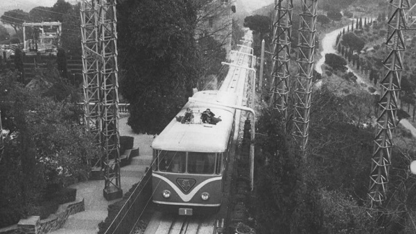 History of the funicular | Tibidabo Amusement Park