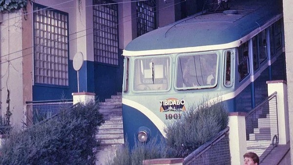 History of the funicular | Tibidabo Amusement Park